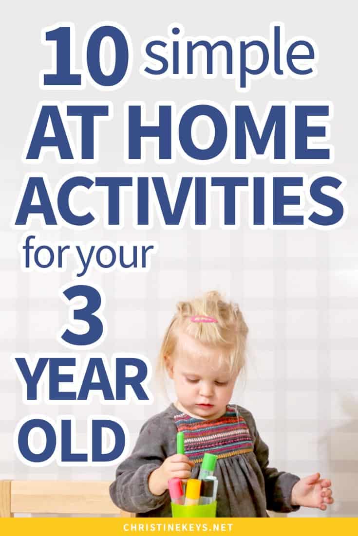 20 At Home Activities for 3 Year Olds You Need to Check Out